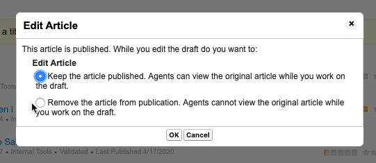Edit, Preview, and Publish Knowledge Articles (Knowledge Users)
