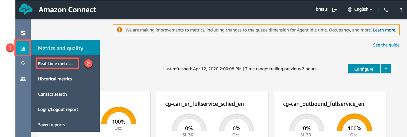 How to monitor Amazon Connect Customer Contacts