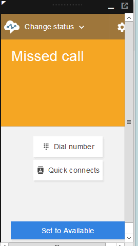 Amazon Connect - Agent sees Missed Call